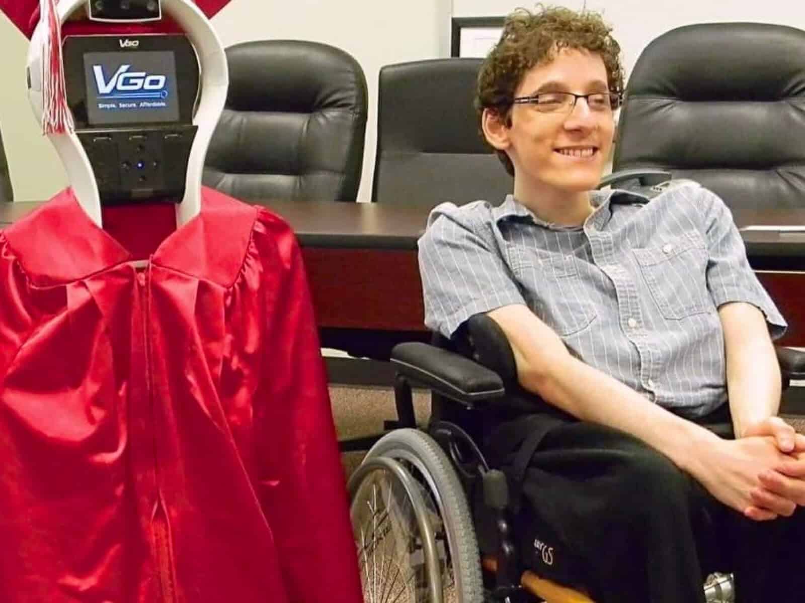 Robot inspires Mohawk grad to help others - Vecna Healthcare